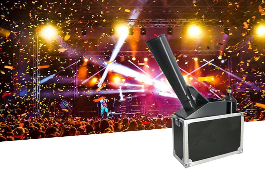BIG Co2 Confetti Machine | Create Wonderful Party Ambiance
