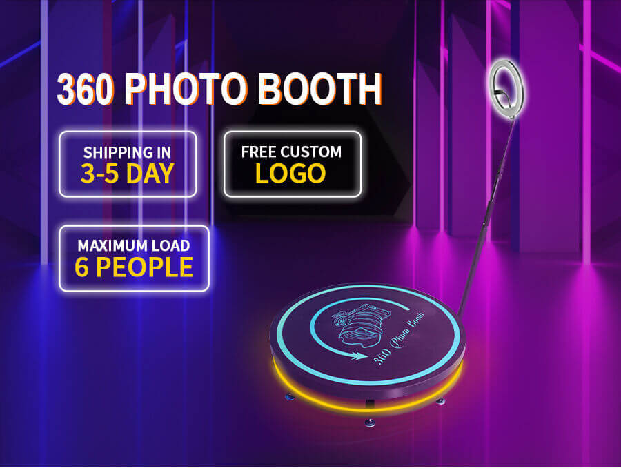 360 Photobooth---Round Plate | Amazing Equipment for Party