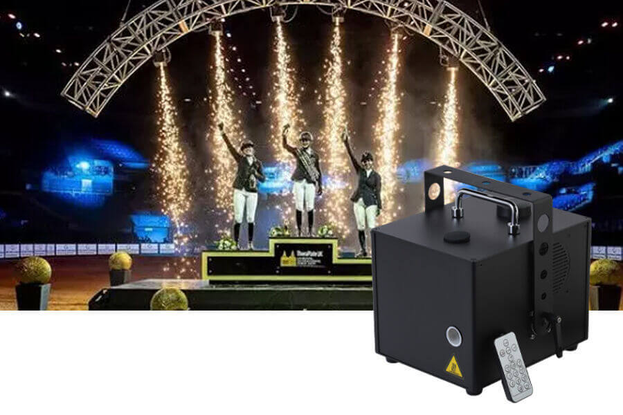 Hanging Cold Sparkle Machine| Romantic Event Vibe