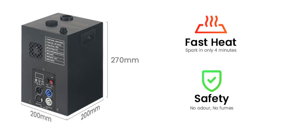 Sparkle Machine | Factory Price and High-quality for Events