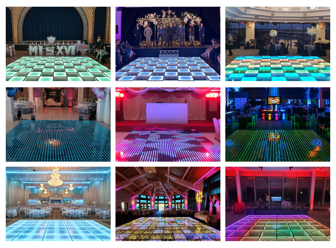 Magnetic LED Dance Floors | Easiest Installation Method