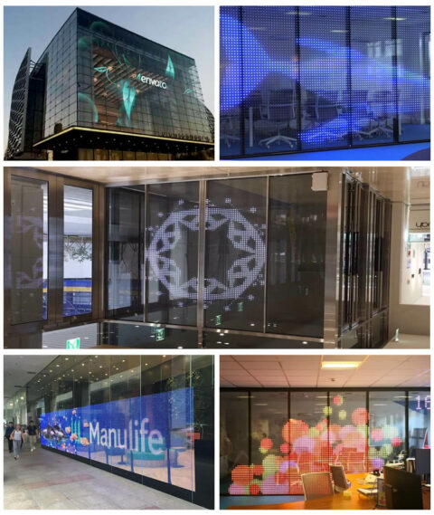Transparent LED Film | Easy and Quick Installation