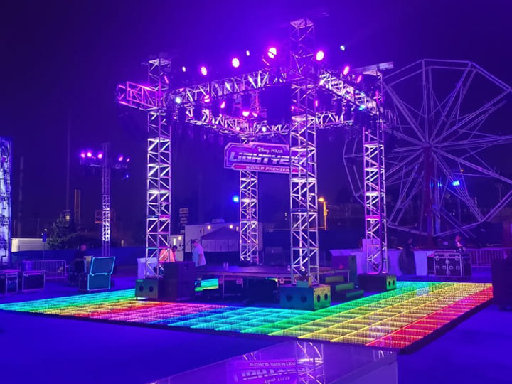 Outdoor Dj Stage Setup