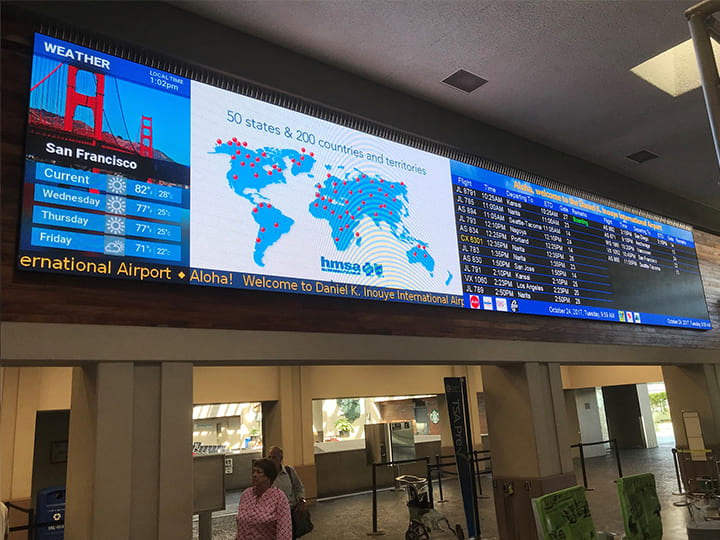 Front Maintenance LED Screen | Easy to Maintain