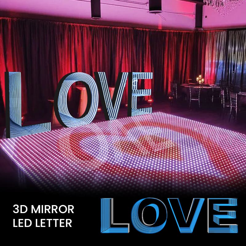 Magnetic Infinity Mirror Floor World's First Fully Wireless